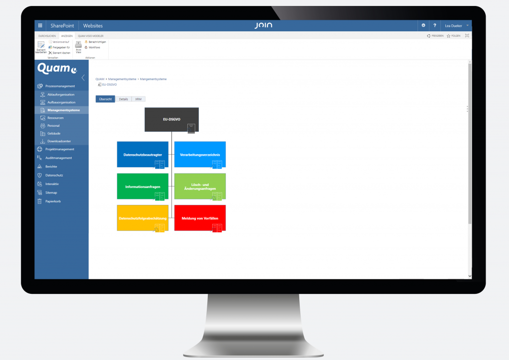 Quam - the SharePoint app for process management - Join GmbH